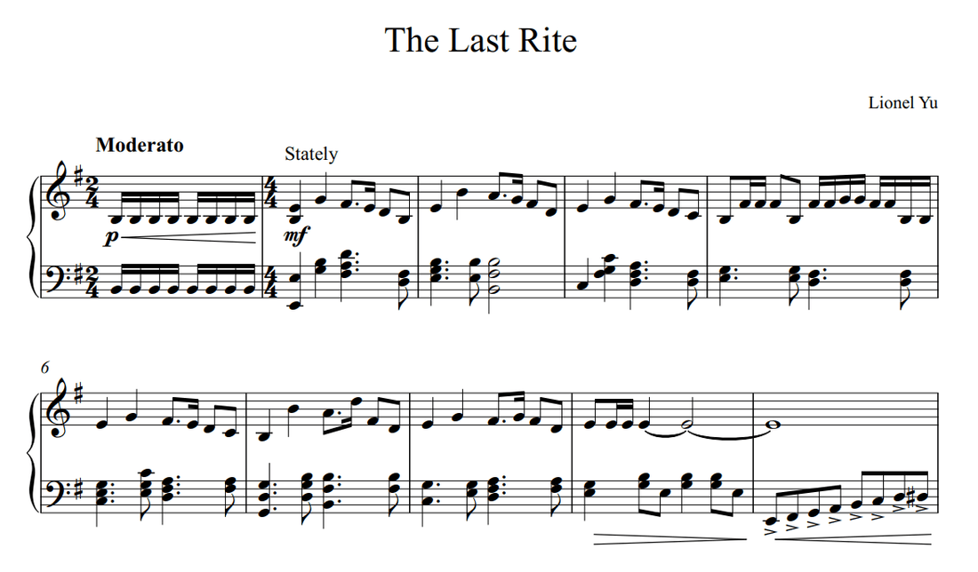 The Last Rite – MusicalBasics